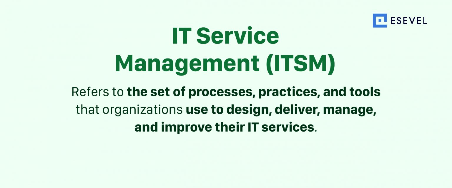 At its core, ITSM focuses on aligning IT operations with business goals ...
